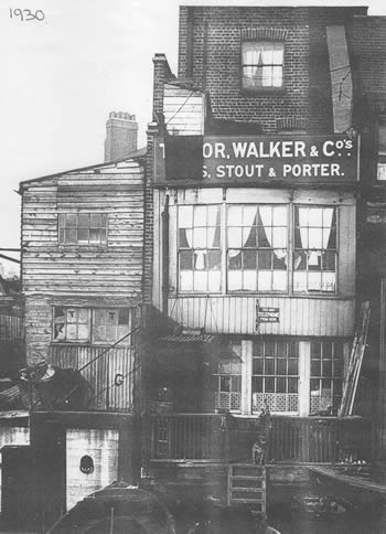 Bar Menu at The Grapes, Limehouse